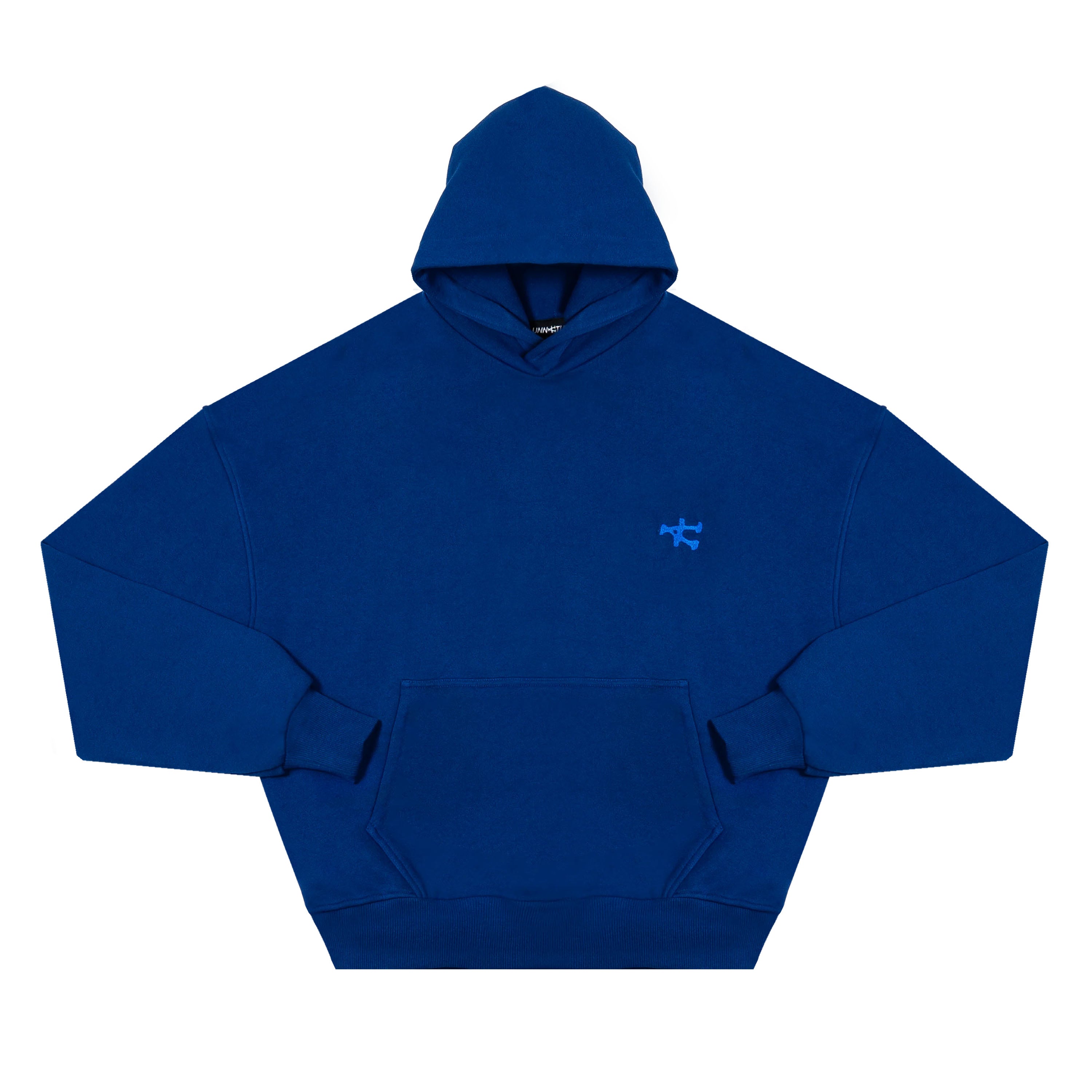 Double layer hoodie 600 - royal blue – Unnatural Brand